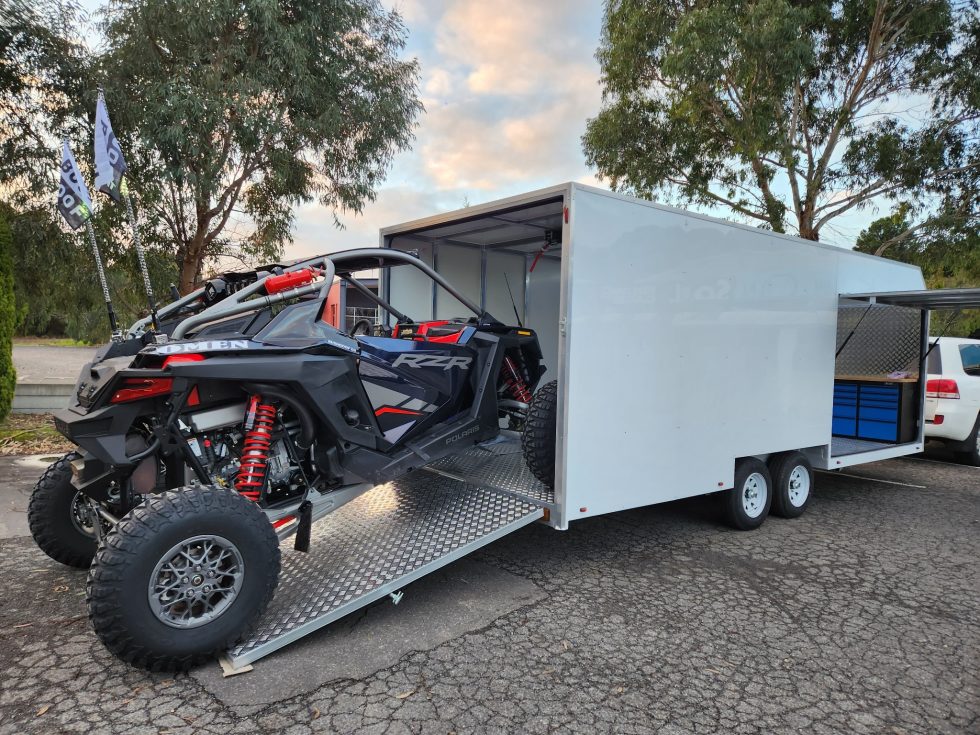 Enclosed Motorbike Trailers for Sale Australia | egriTech Pty Ltd